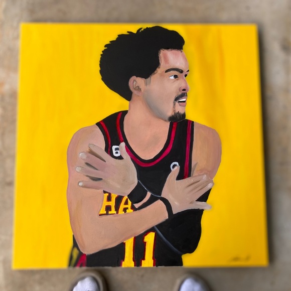 Art | Original Ice Trae Young | Poshmark